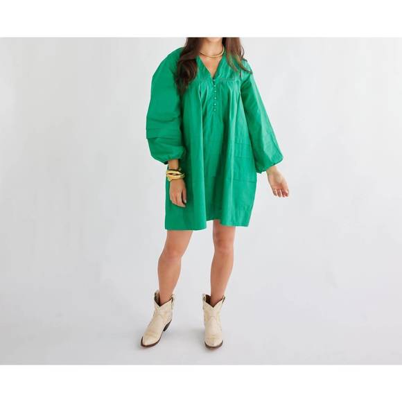 CARYN LAWN | Dresses | New Caryn Lawn Stevie Dress In Kelly Green ...